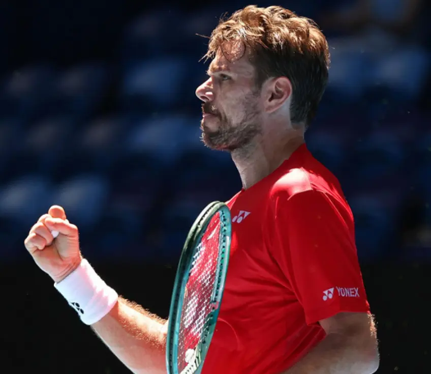 Stan Wawrinka gewinnt United-Cup-Match In Perth